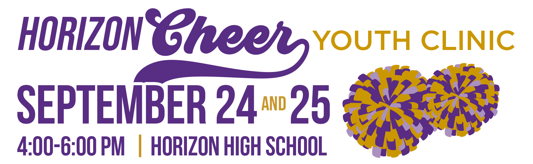 High School Cheerleading - Horizon Christian School